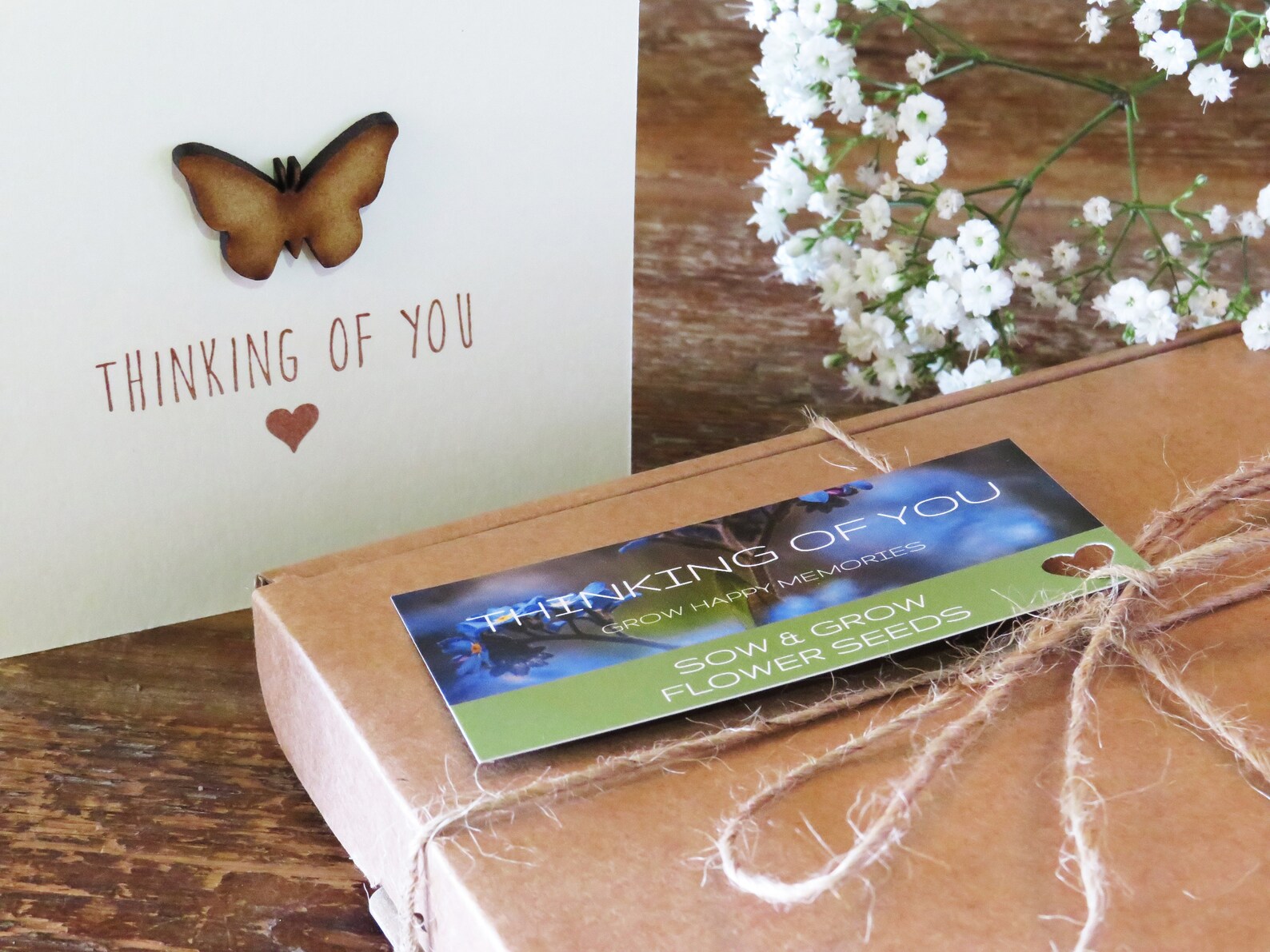 Sympathy Gift Box, Sympathy Seeds, Sympathy Seed Gift Box, Thinking of ...