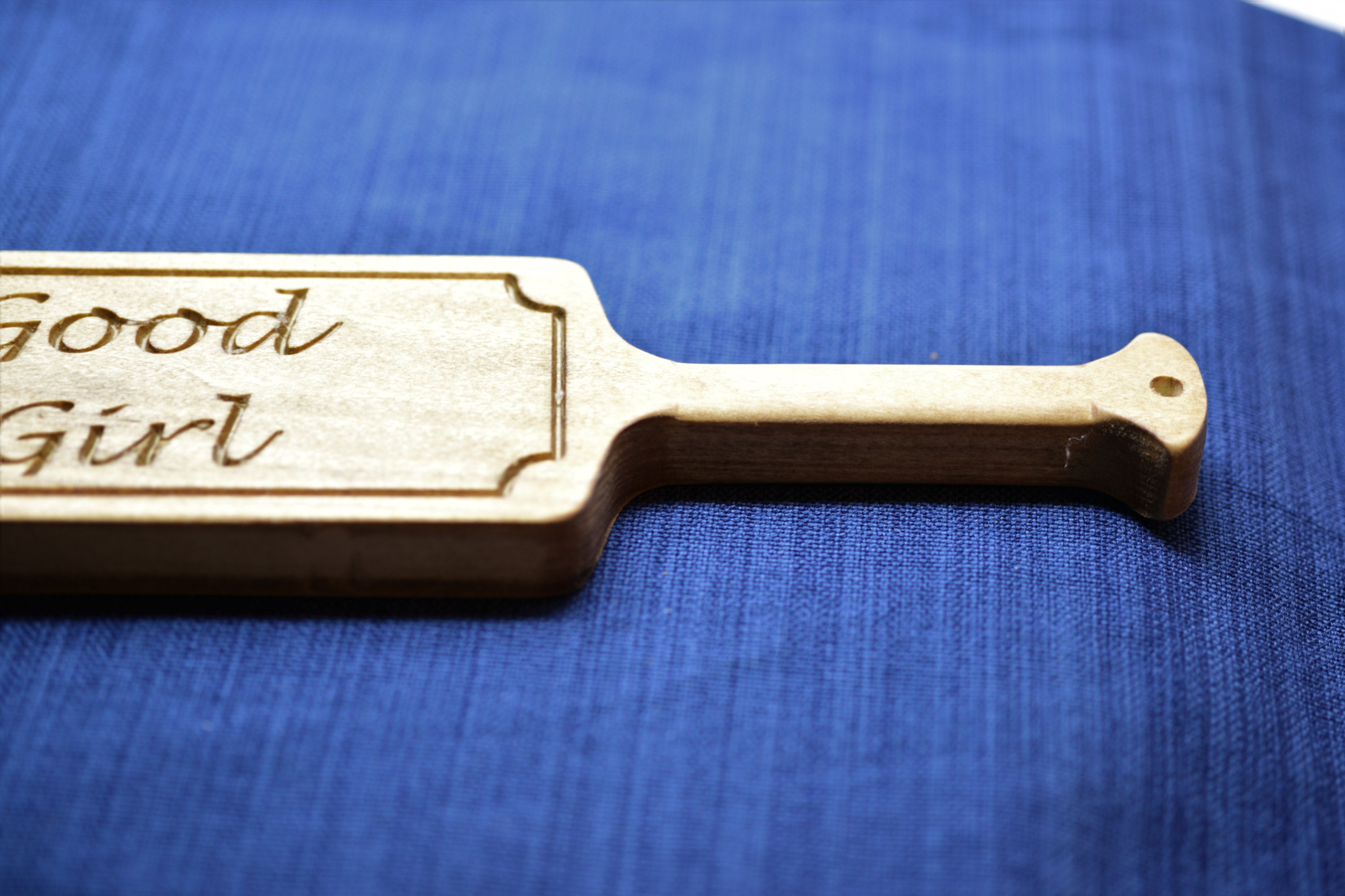 Good Girl Bdsm Lil Smacker Wood Paddle Spanking Paddle Etsy