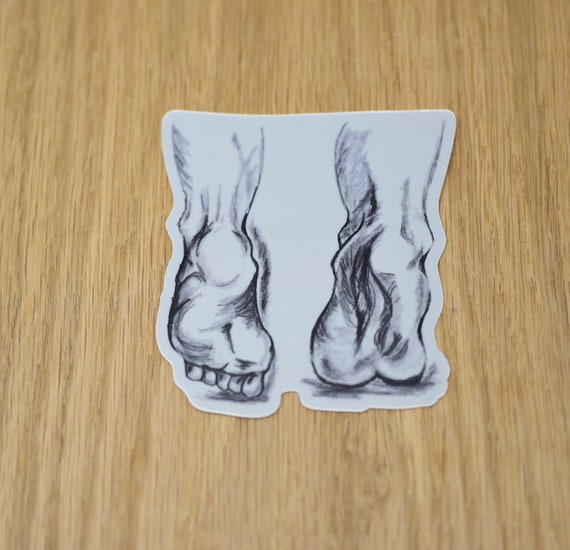 Foot Fetish Vinyl Sticker - Etsy