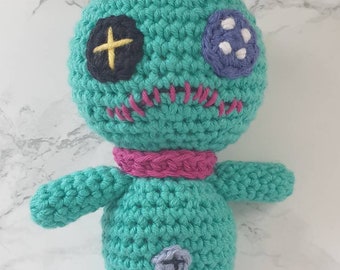 Scrump Crochet Pattern Amigurumi Doll Lilo & Stitch - Etsy