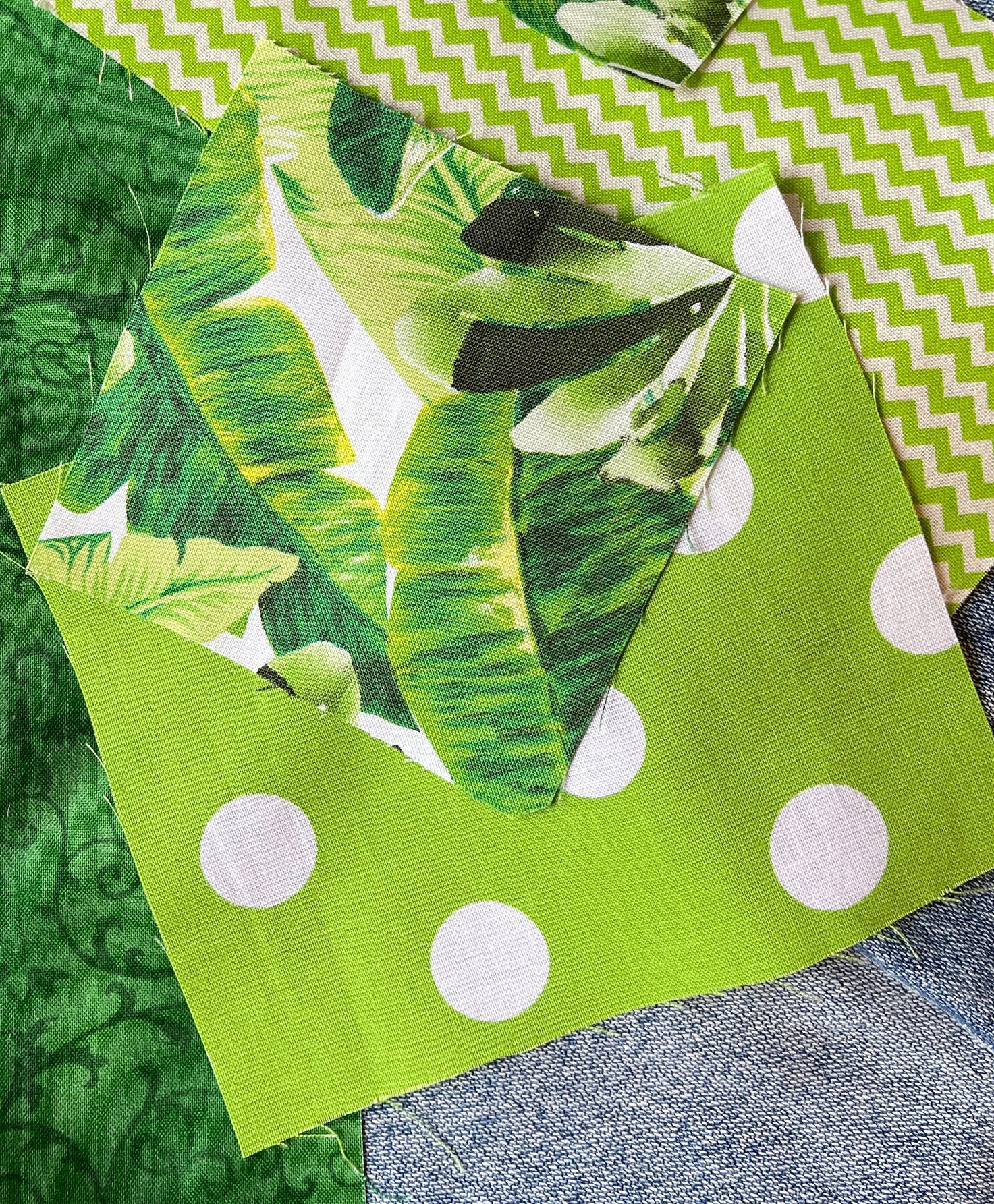 No-sew Patch Kit big Green Patch Kit - Etsy