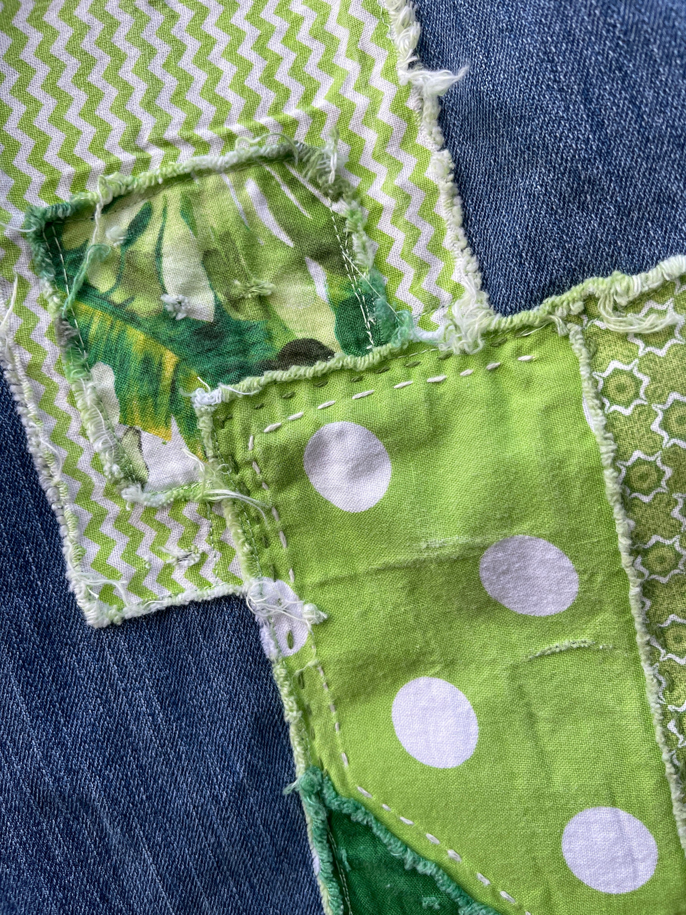 No-sew Patch Kit big Green Patch Kit - Etsy