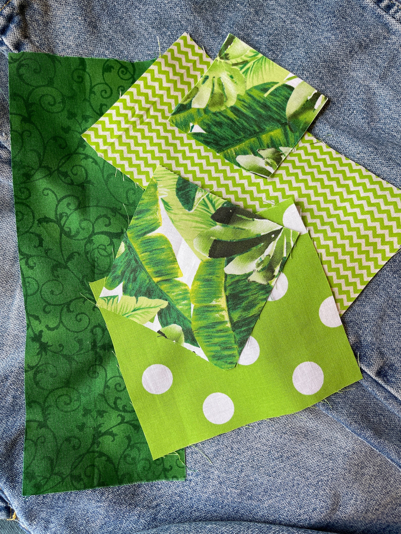 No-sew Patch Kit big Green Patch Kit - Etsy