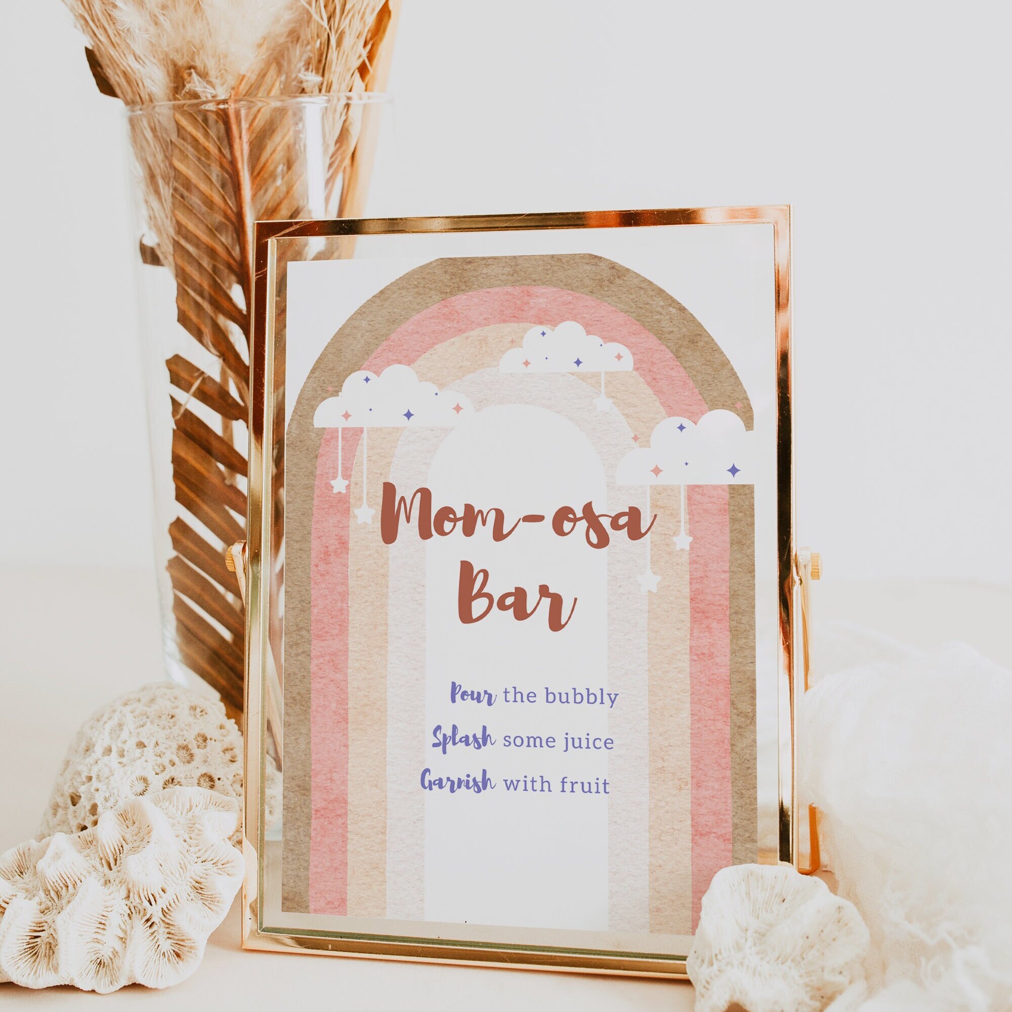 Momosa Bar Sign Download | Printable Momosa Bar Sign | Momosa Brunch ...