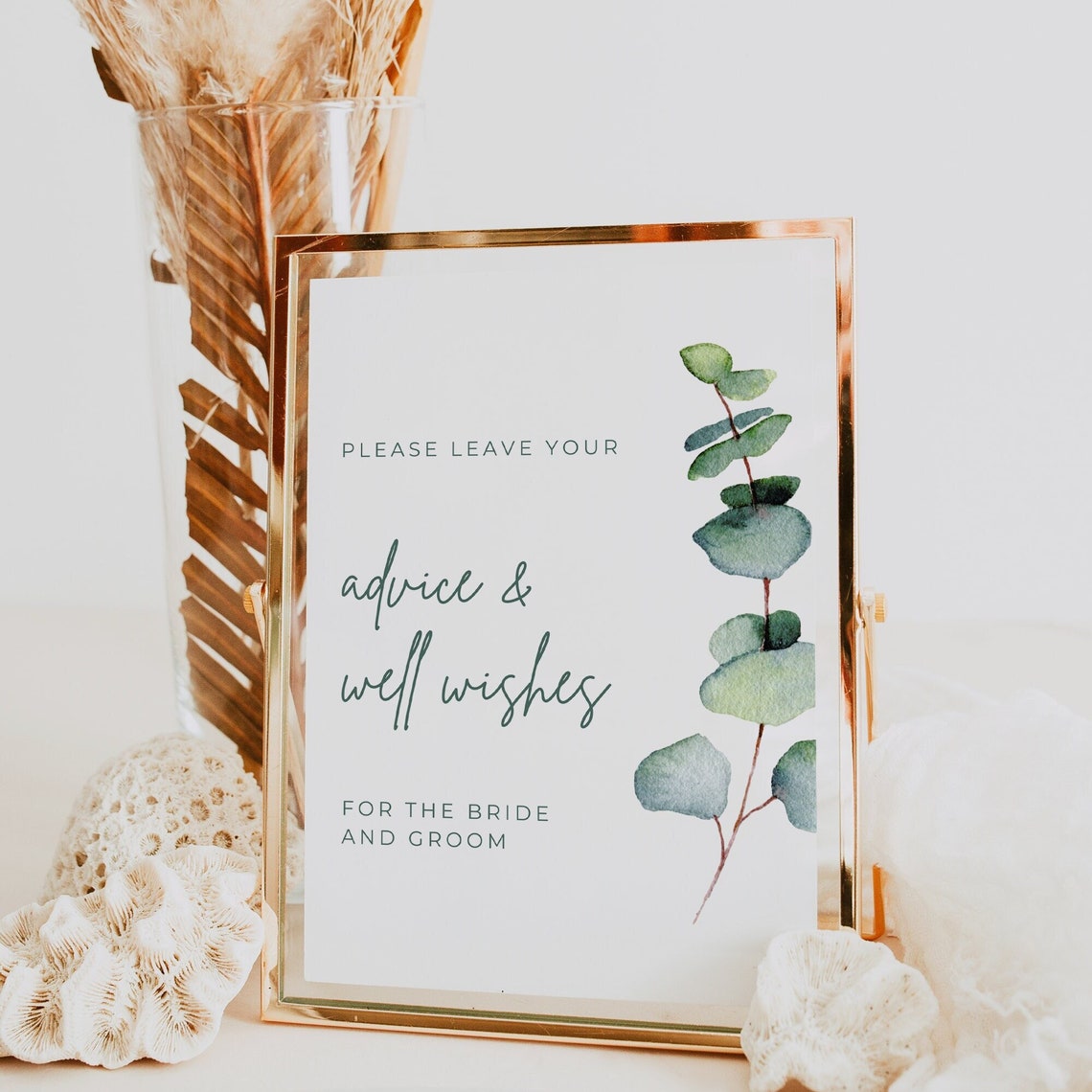 Advice and Wishes Wedding Sign | Leave Well Wishes | Advice and Wishes ...