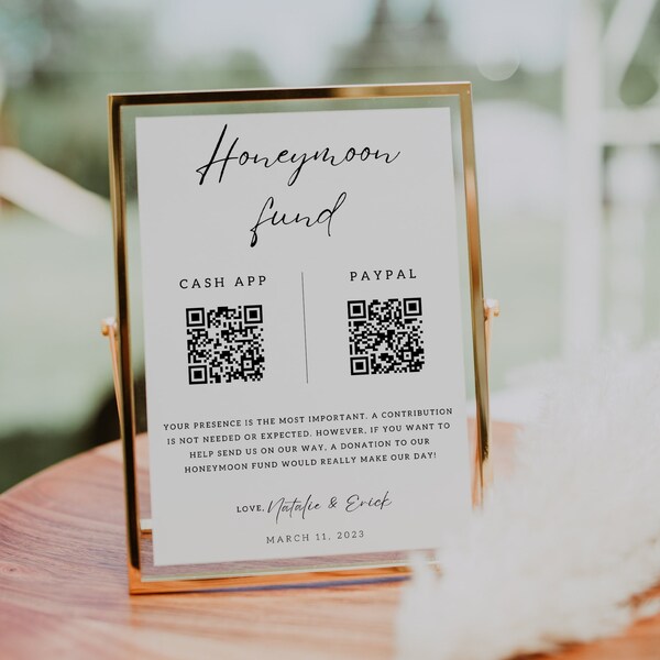 Wedding Venmo Qr Code - Etsy Canada