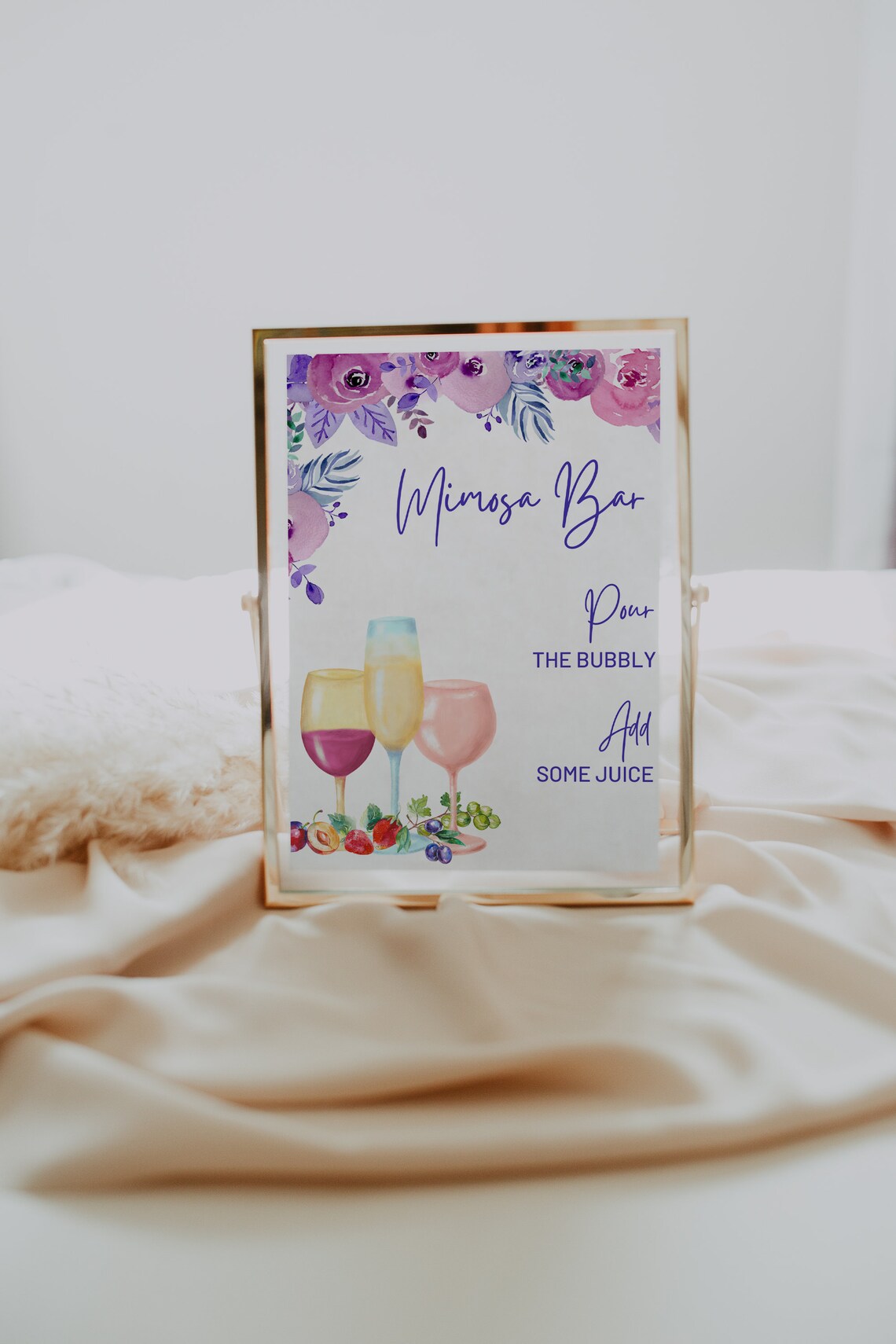 Mimosa Bar Sign Download Printable Mimosa Sign Mimosa - Etsy