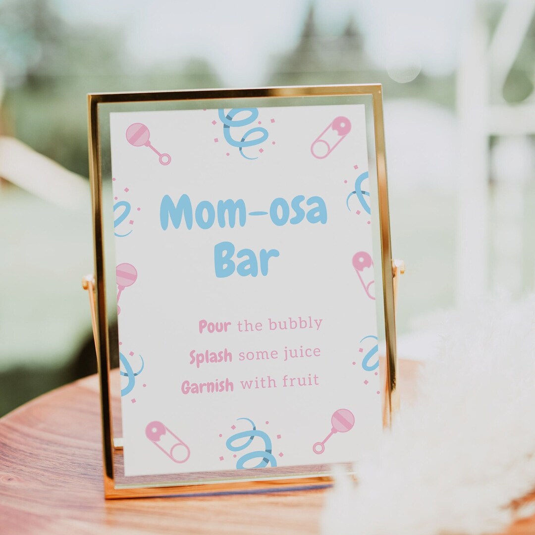 Momosa Bar Sign Download | Printable Momosa Bar Sign | Momosa Brunch ...