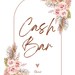 Cash Bar Sign | Minimalist Cash Bar Sign | Cash Bar Sign Printable ...