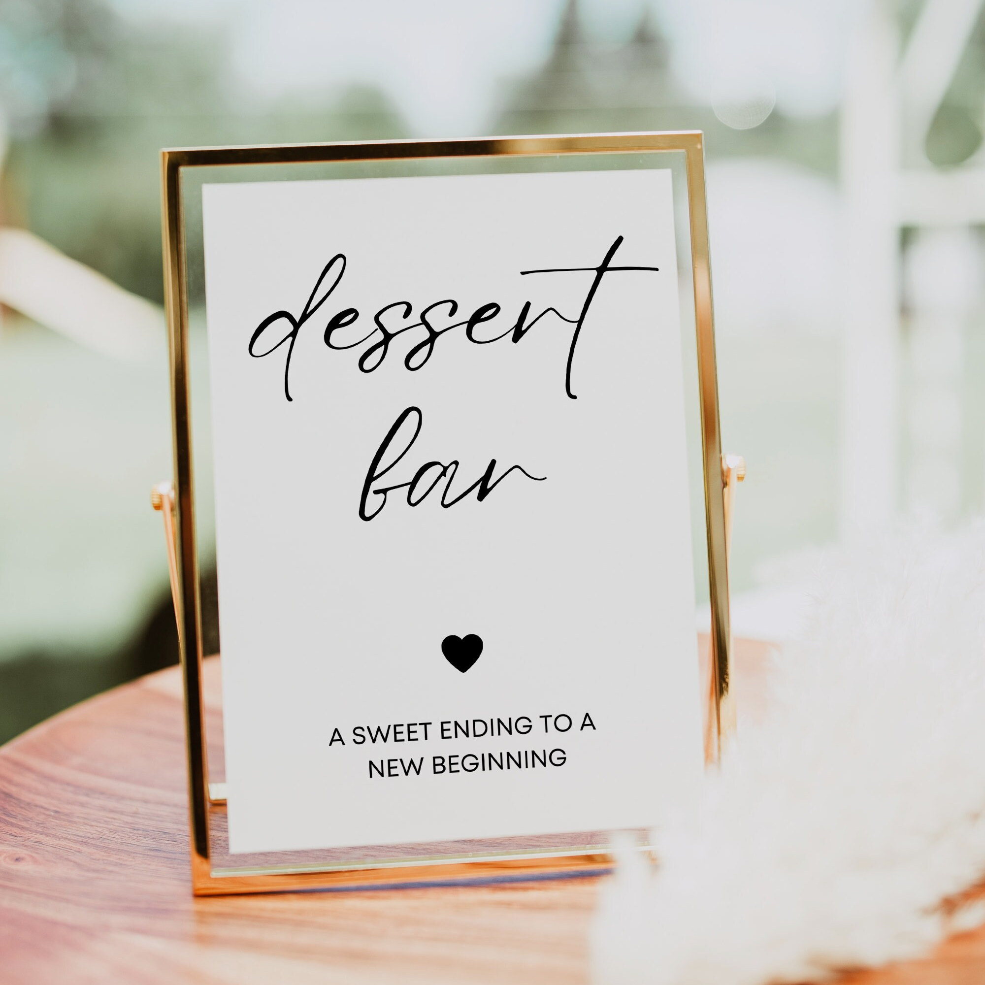 Dessert Bar Sign | Dessert Bar Sign Printable | Dessert Bar Sign ...