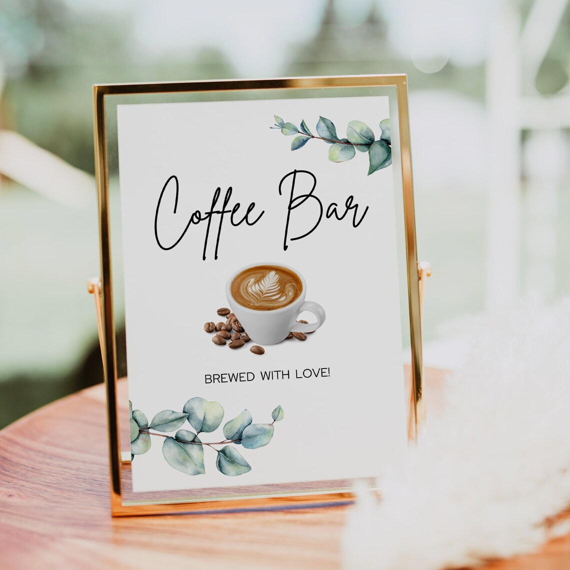 Coffee Bar Menu Coffee Menu Coffee Bar Menu Sign Coffee Bar Menu ...