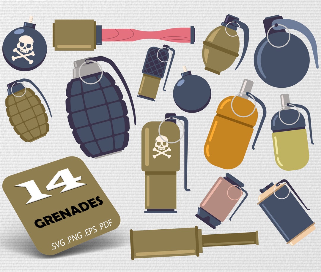 Grenade Svg,hand Grenade Svg,weapon Svg, War Svg, Soldier Svg,grenade ...