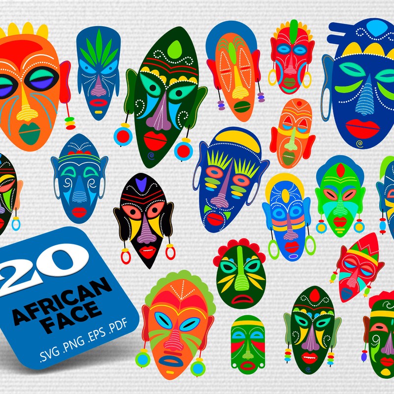 African Symbols Svg - Etsy