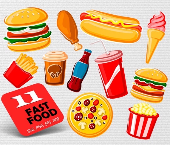 Food Silhouette Clip Art