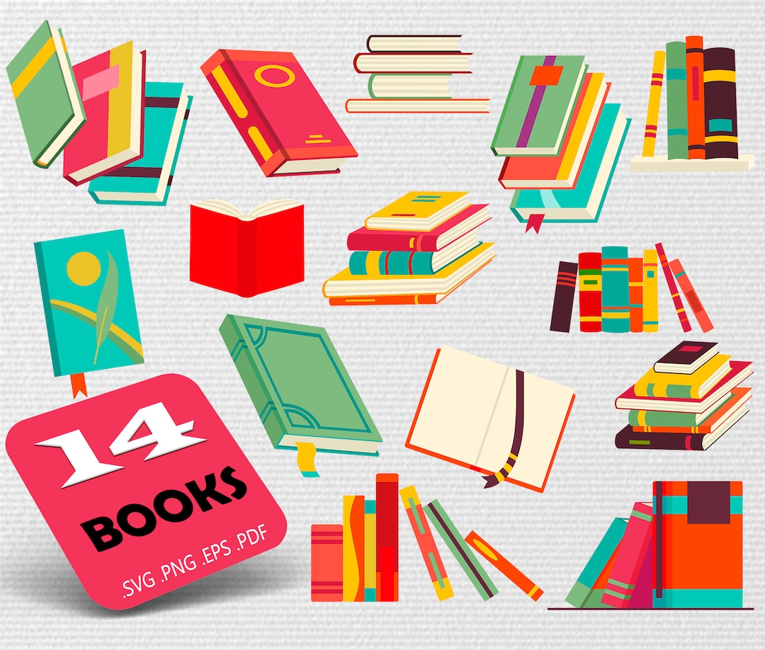 Book Svg,books SVG Bundle,open Book Svg,library Svg,school Svg,books ...