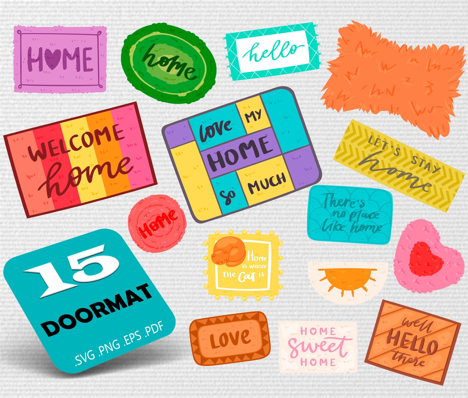 Doormat Svg,designs, Doormat Png,doormat Bundle, Funny Doormat Svg ...