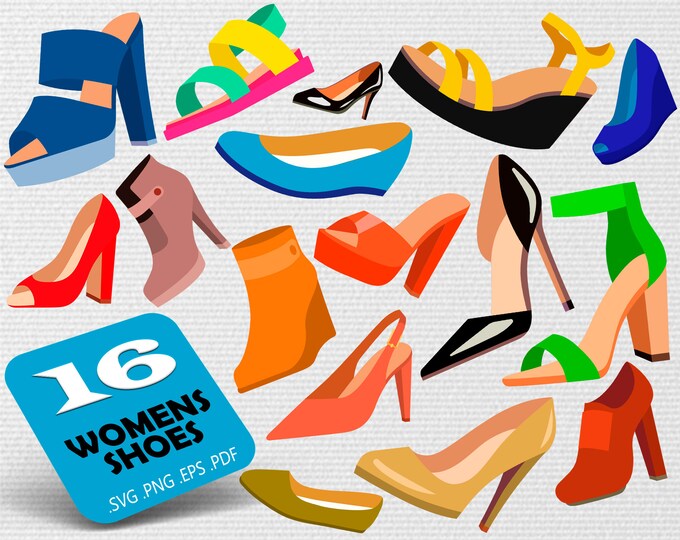 High Heel Svg, Heels Svg, Shoe Svg, SVG Cut File, Instant Download ...