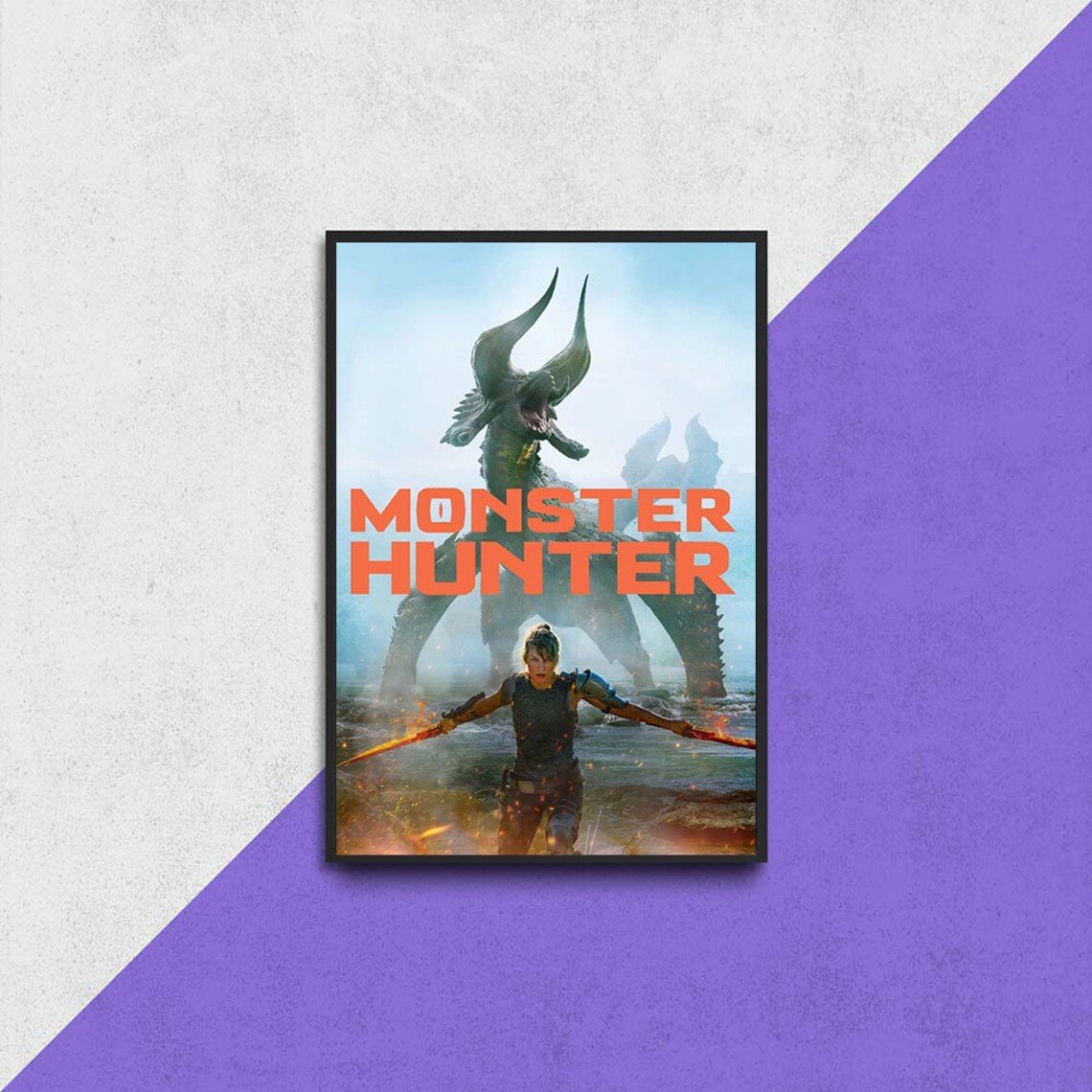 Monster Hunter Poster | Etsy