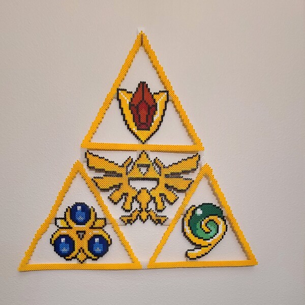 Triforce Perler - Etsy