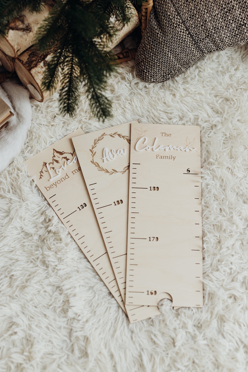 Personalized Wooden Growth Chart