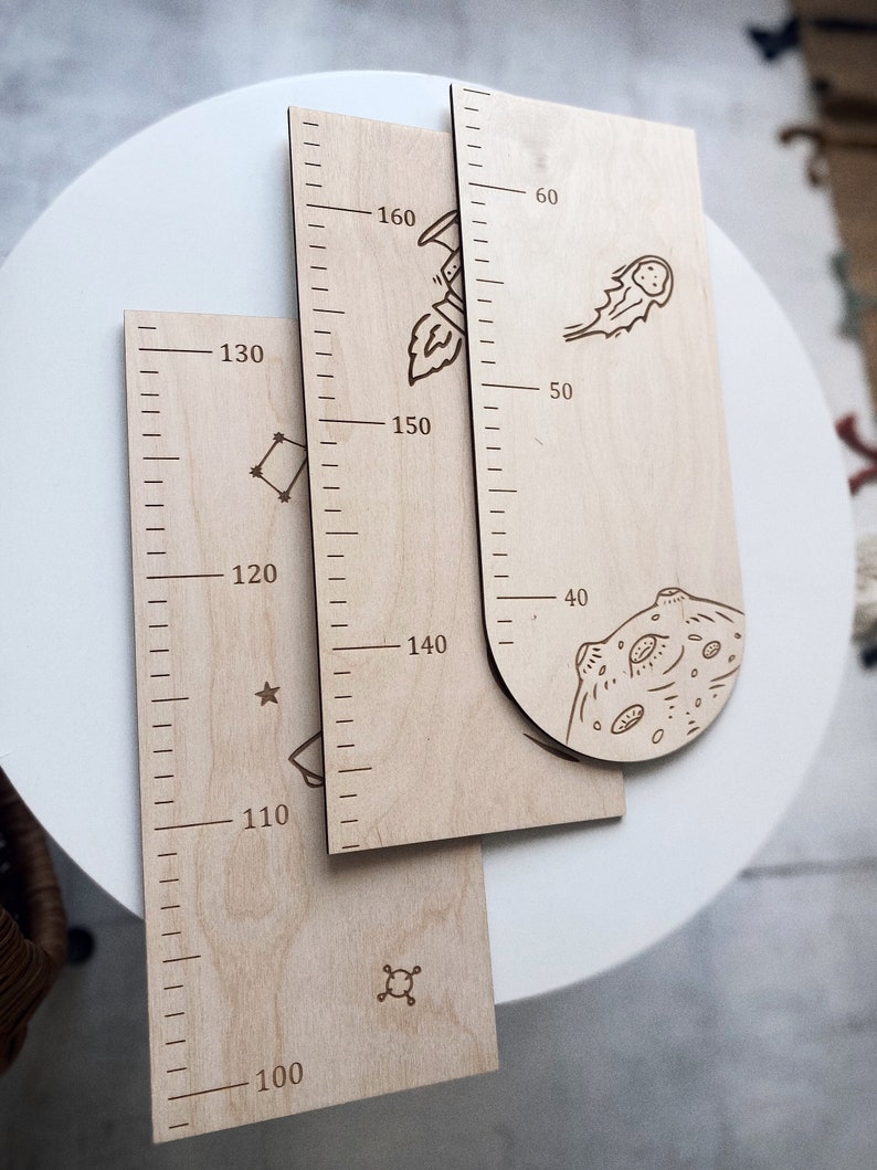 Height Chart for Kids / Nursery Space Decor / Personalized - Etsy