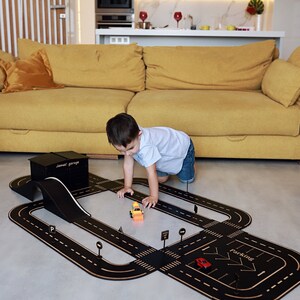 Wooden Car Track Road Track Toddler Gift for Kids Baby - Etsy