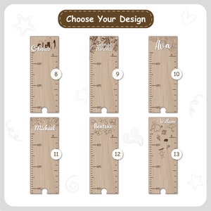 Personalized Wooden Mountain Growth Chart - Nursery Decor - Etsy