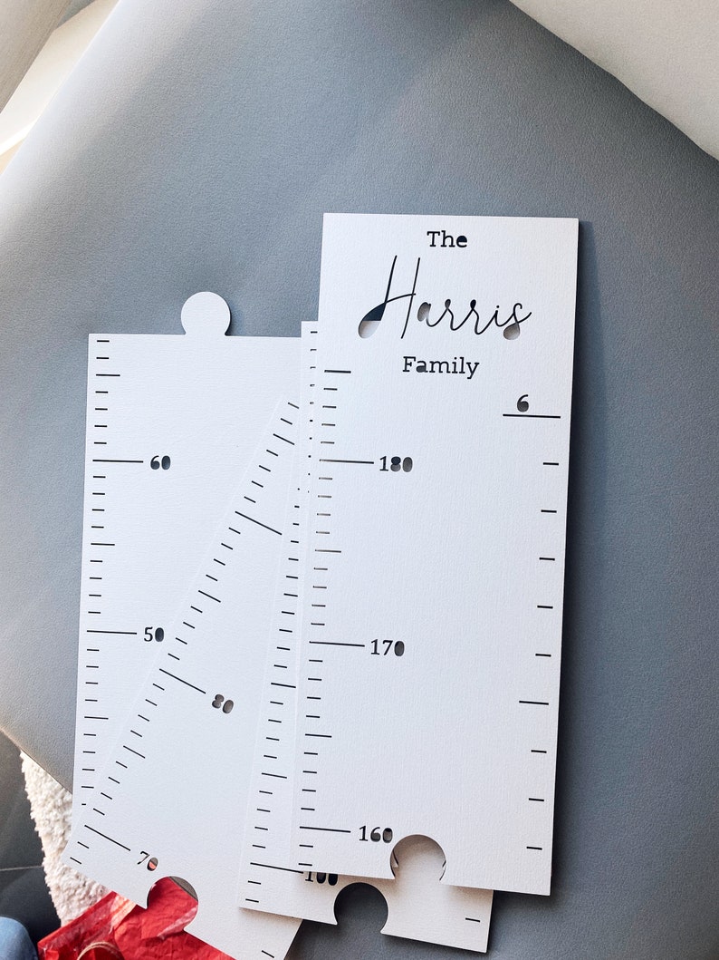Family Growth Chart Baby Shower Gift Wood Height Chart - Etsy