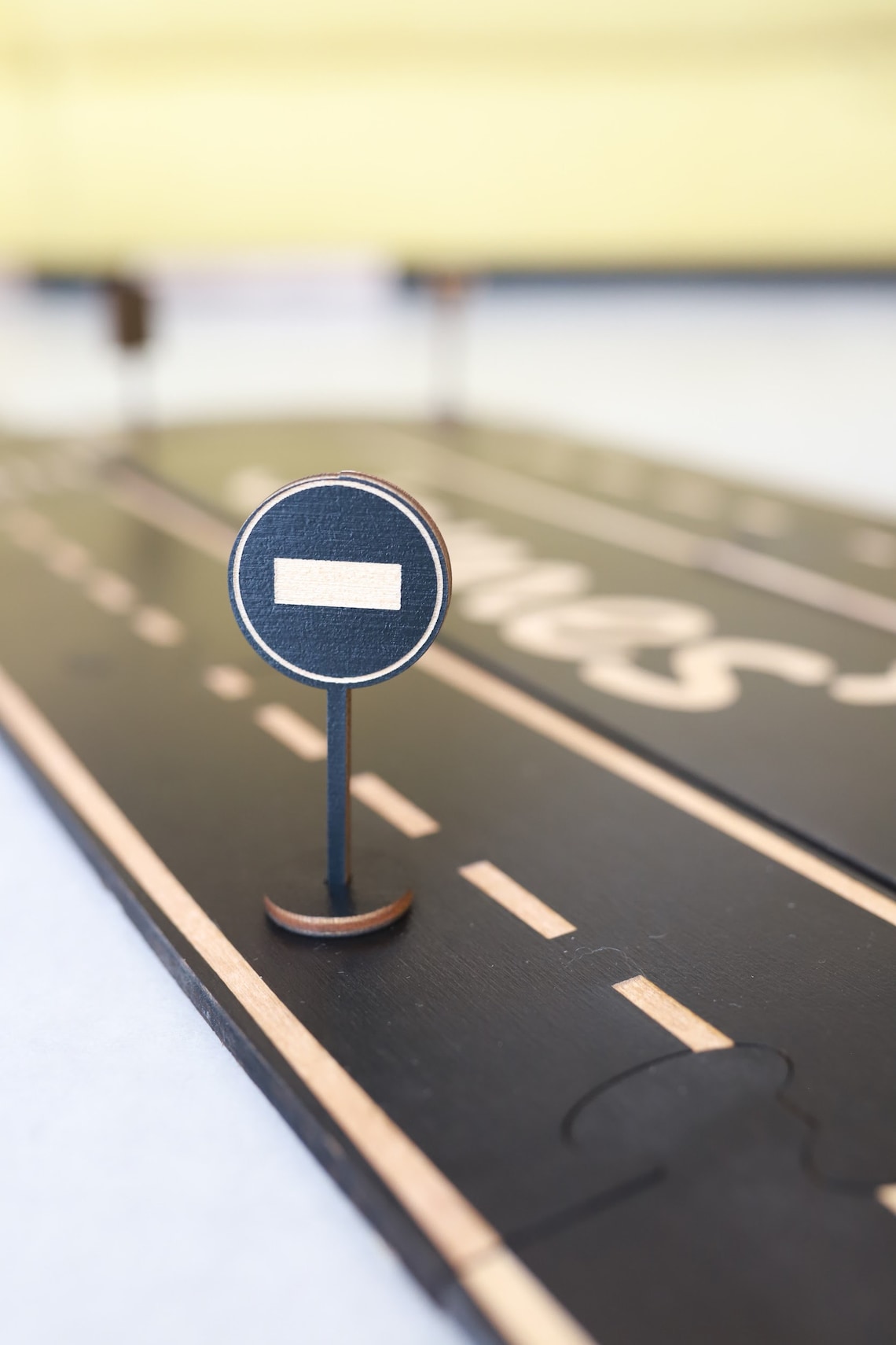 Traffic Sign Set 10 Wooden Sign for Road Wooden Road Track - Etsy