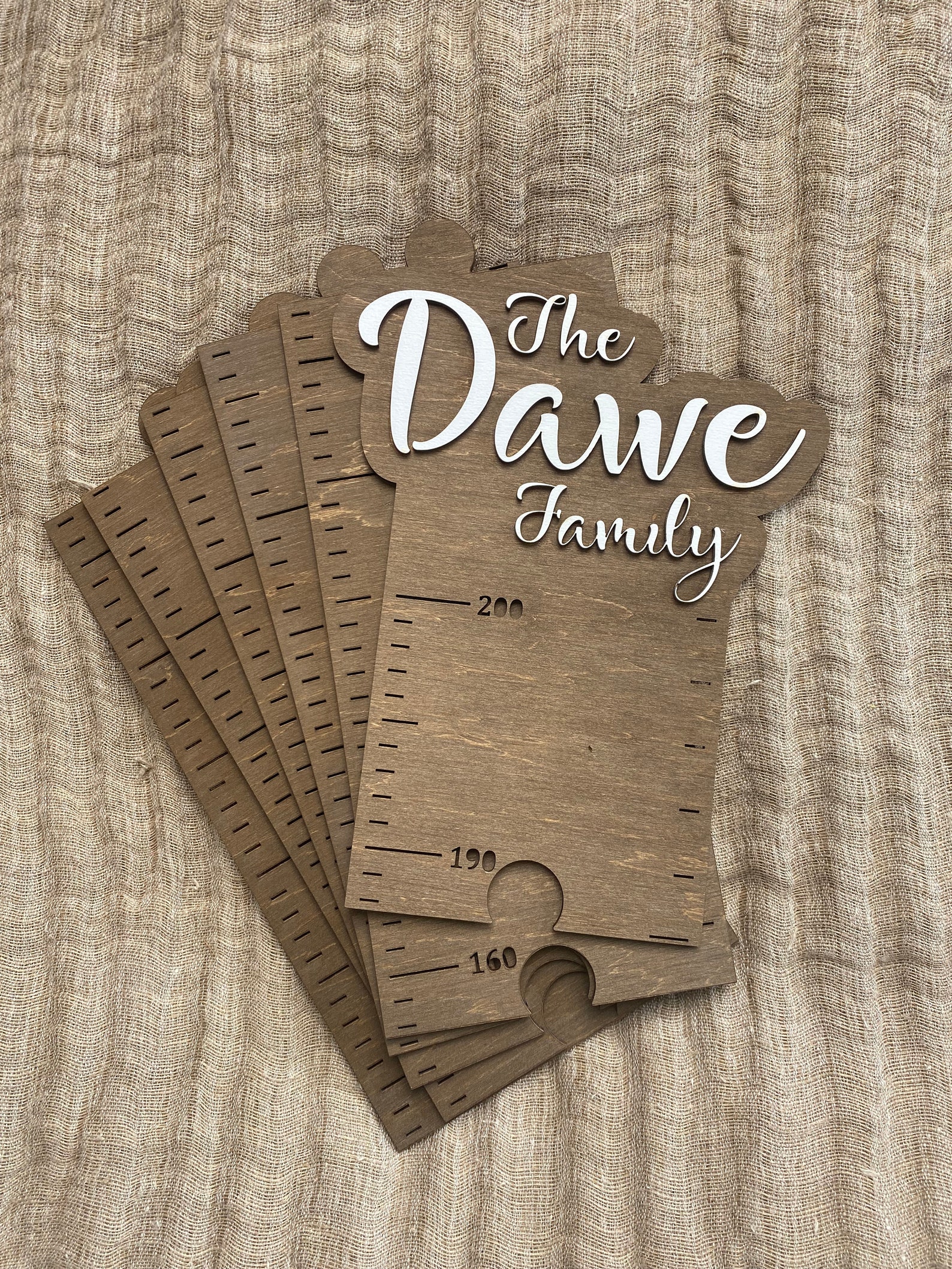 Personalized Growth Chart for Kids / Baby Shower Gift / Wooden - Etsy