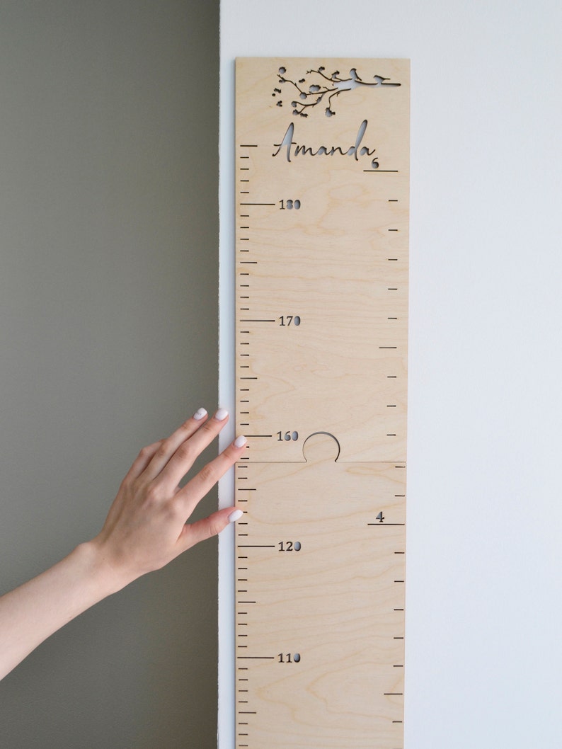 Height Chart for Kids Growth Chart Ruler-personalised Growth - Etsy