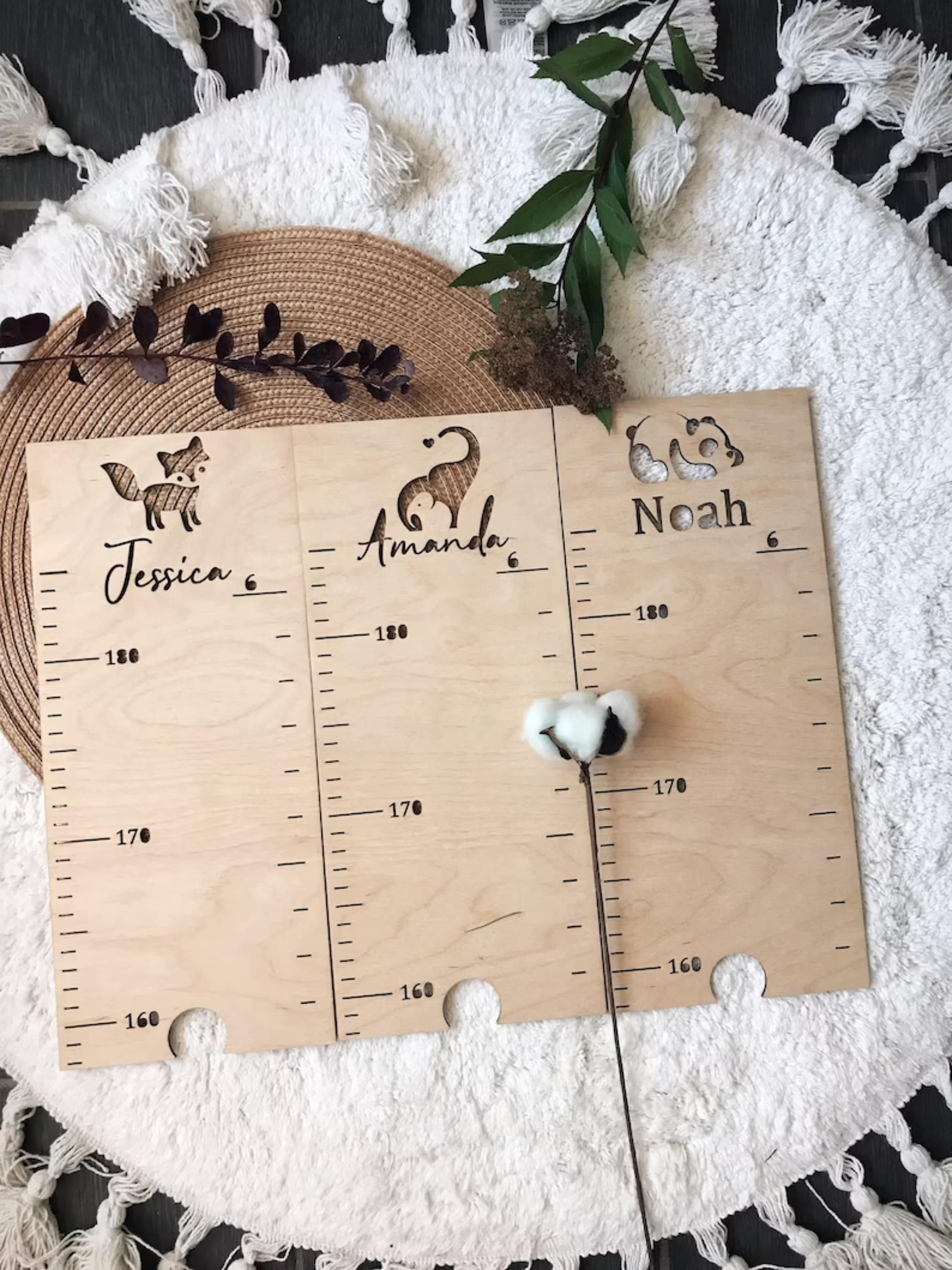 Height Chart for Kids Growth Chart Ruler-personalised Growth - Etsy ...