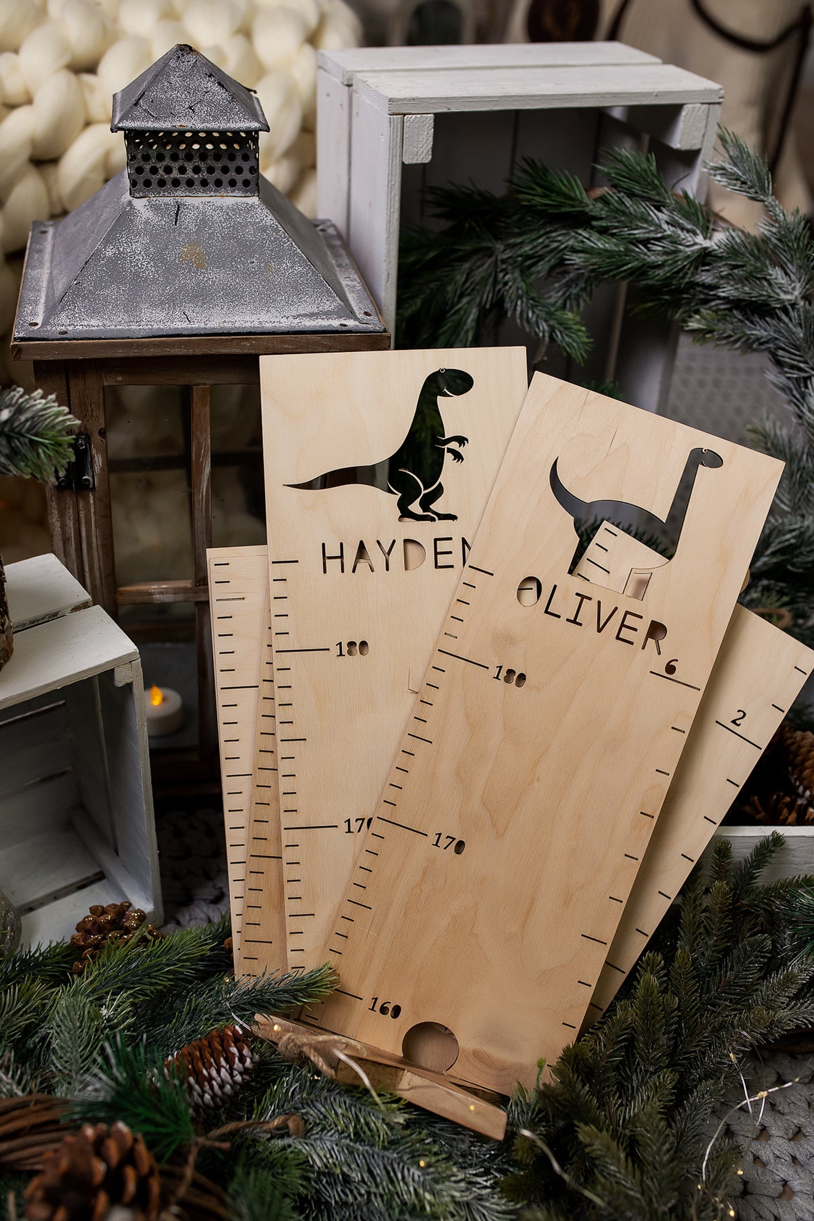 Personalised Growth Chart Height Chart for Kids Wooden - Etsy