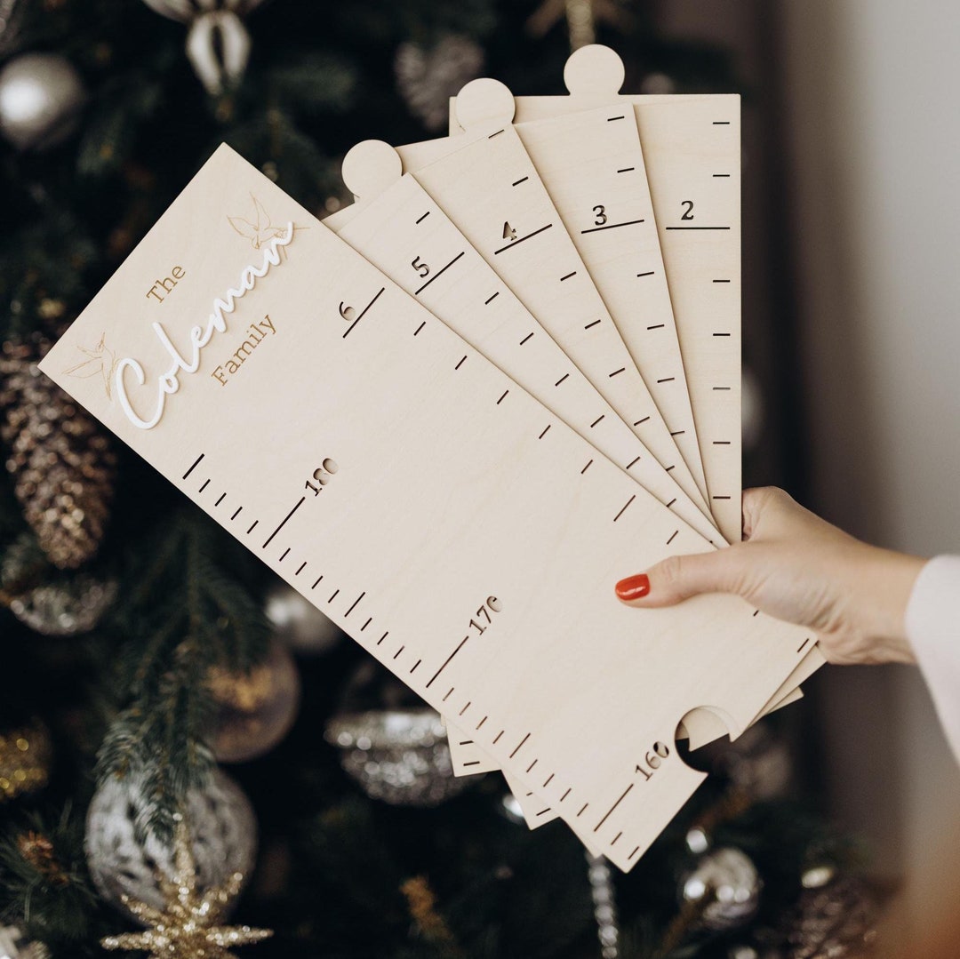 Personalized Growth Chart for First Christmas Unique Baby Keepsake Gift ...