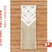Macrame PATTERN Wall Hanging Tutorial veroli DIY Macrame Boho Pattern, Instruction and Knot ...