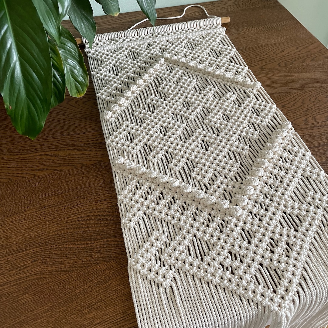 Macrame PATTERN - Wall Hanging Pattern, Instruction and Knot Guide ...
