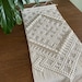 TABLE RUNNER Pattern Macrame Tutorial colorio DIY Macrame Boho Pdf Pattern, Instruction and Knot ...