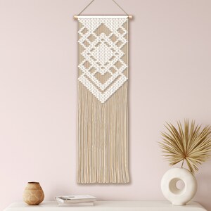 Macrame PATTERN - Wall Hanging Tutorial - "levate" - DIY Macrame Boho Pattern, Instruction and ...