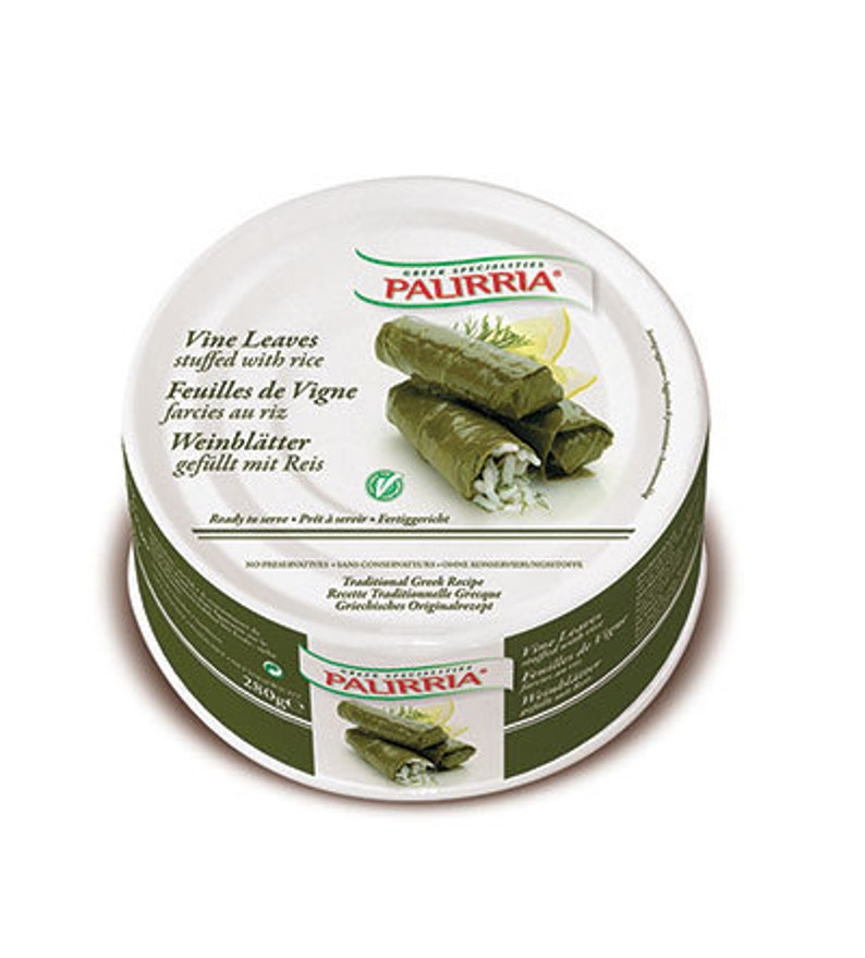 Palirria Greek Stuffed Grape Leaves "ready to Eat" - Dolamdes - Etsy