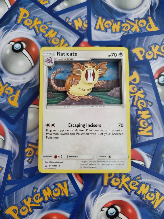 Raticate Card