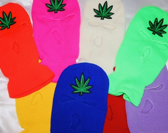 Marijuana Leaf Mask | Etsy