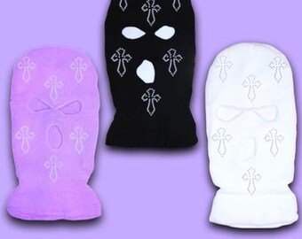 Ski Mask Cross - Etsy