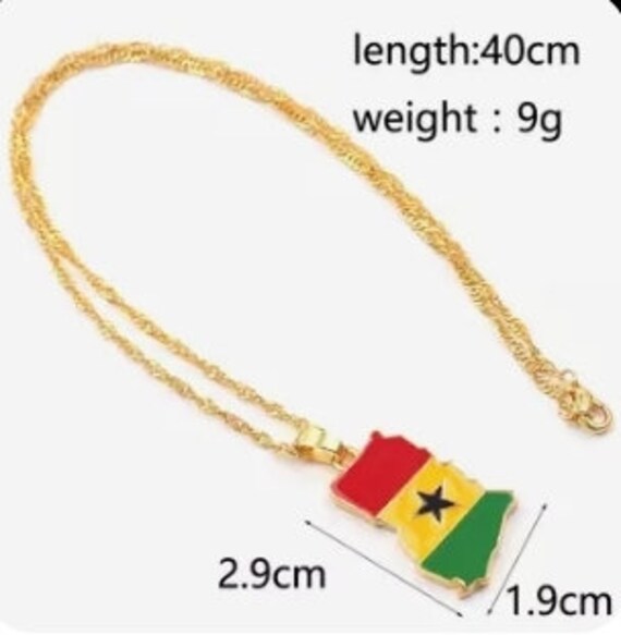 Country Map Flag Jewellery Ladies Men's Pendant Necklace | Etsy