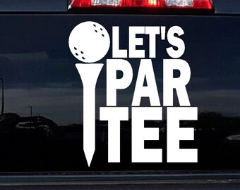 Golf Decal | Etsy