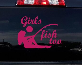 Funny Fish Decal | Etsy