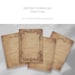 Victorian Poetry Parchment, Gothic Stationery Paper Set A4 | A5 | A6 ...