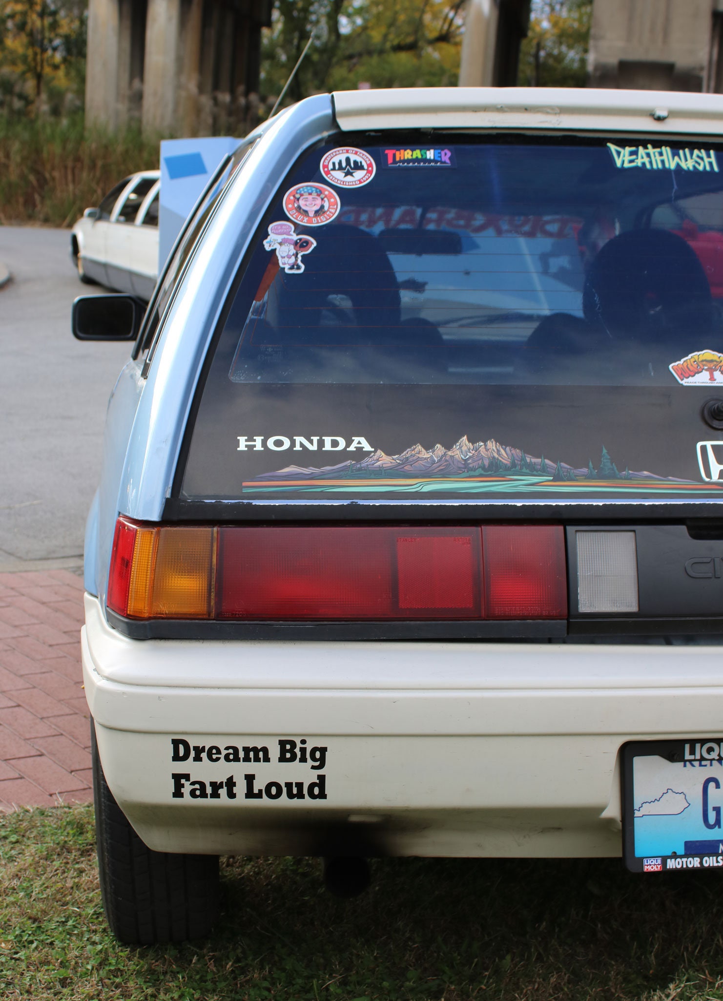 Dream Big Fart Loud Black Bumper Sticker - Etsy
