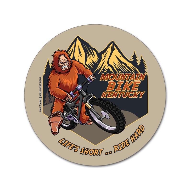 Tan MBK Sasquatch Sticker Pack - Etsy