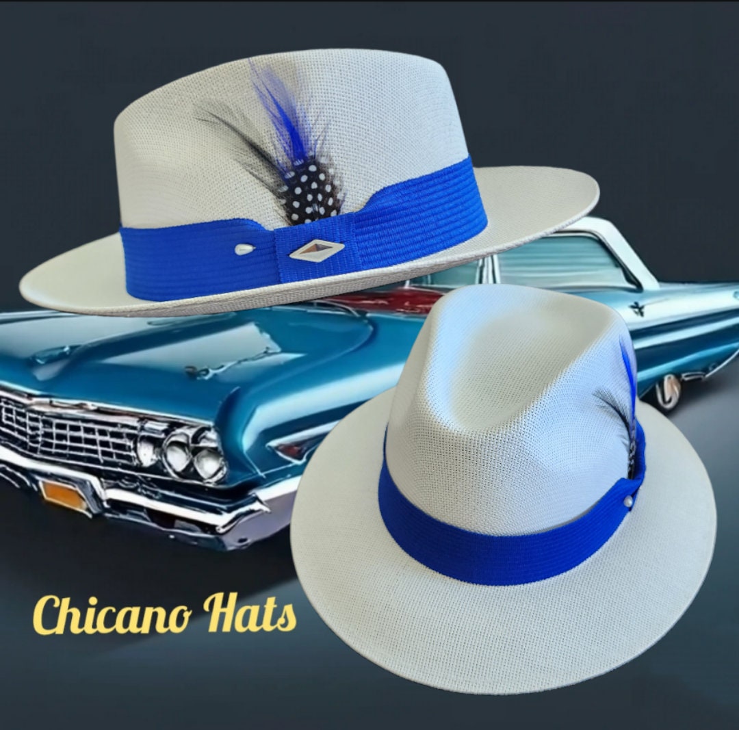 Goldline White Viejo W/royal Blue Band Flip Down or Up - Etsy