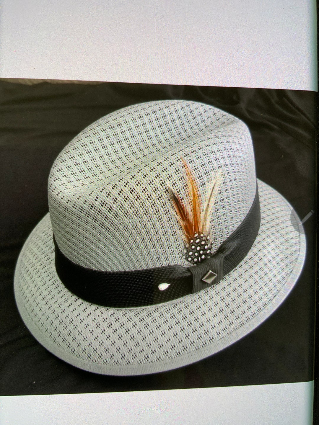 Light Gray Fedora Chicano Lowrider - Etsy